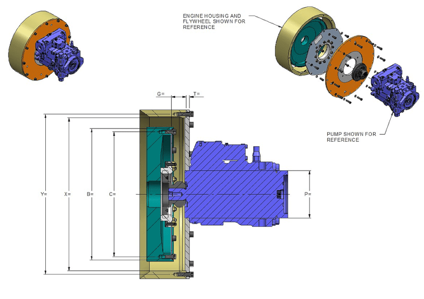 DYNAGEAR FLEXILOCK PUMP DRIVE KITS | HWL GROUP