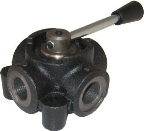 ROTARY DIVERTER VALVE 4 WAY Open on crossover | HWL GROUP