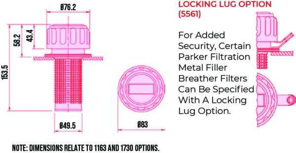 PARKER METAL BREATHERS AND FILLER BREATHERS | HWL GROUP