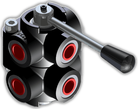 HV Hydraulic 6 Way Rotary Diverter Valves | HWL GROUP